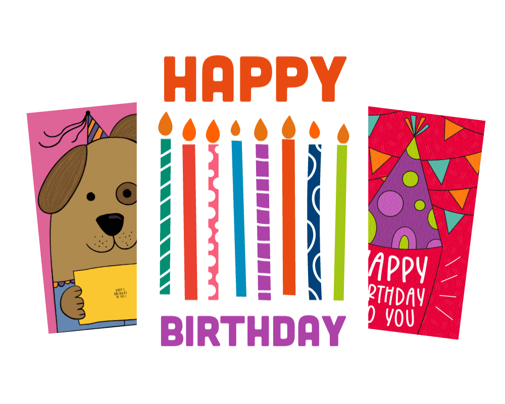 Paper Calendars Planners Mobile Birthday Card Animated Paperless 